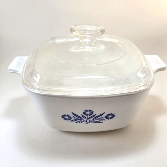 Corningware | Kitchen | Vintage Corning Ware Cornflower Casserole ...